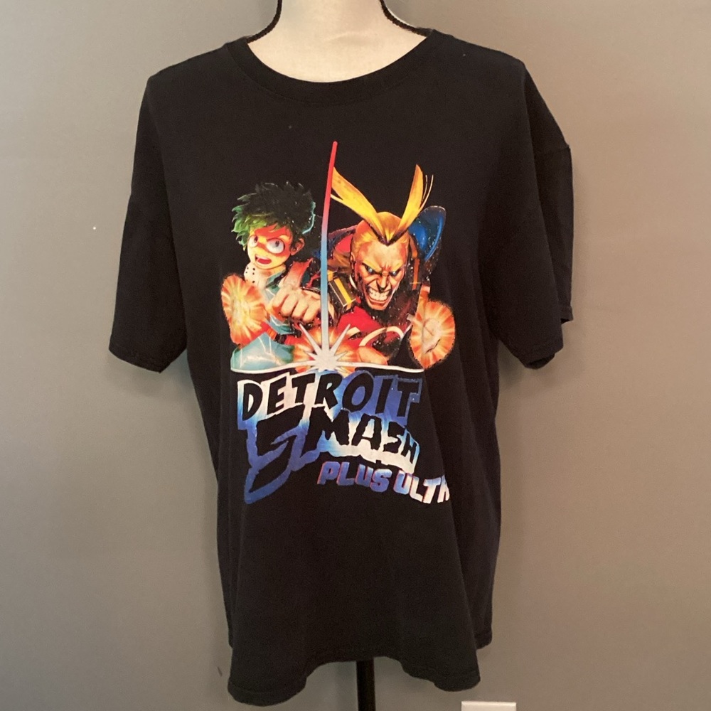 Large Heavy Cotton Black My Hero Academia Deku & All … - Gem